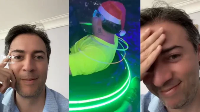 La reacción de Quintero al ver navegantes en alumbrados del río
